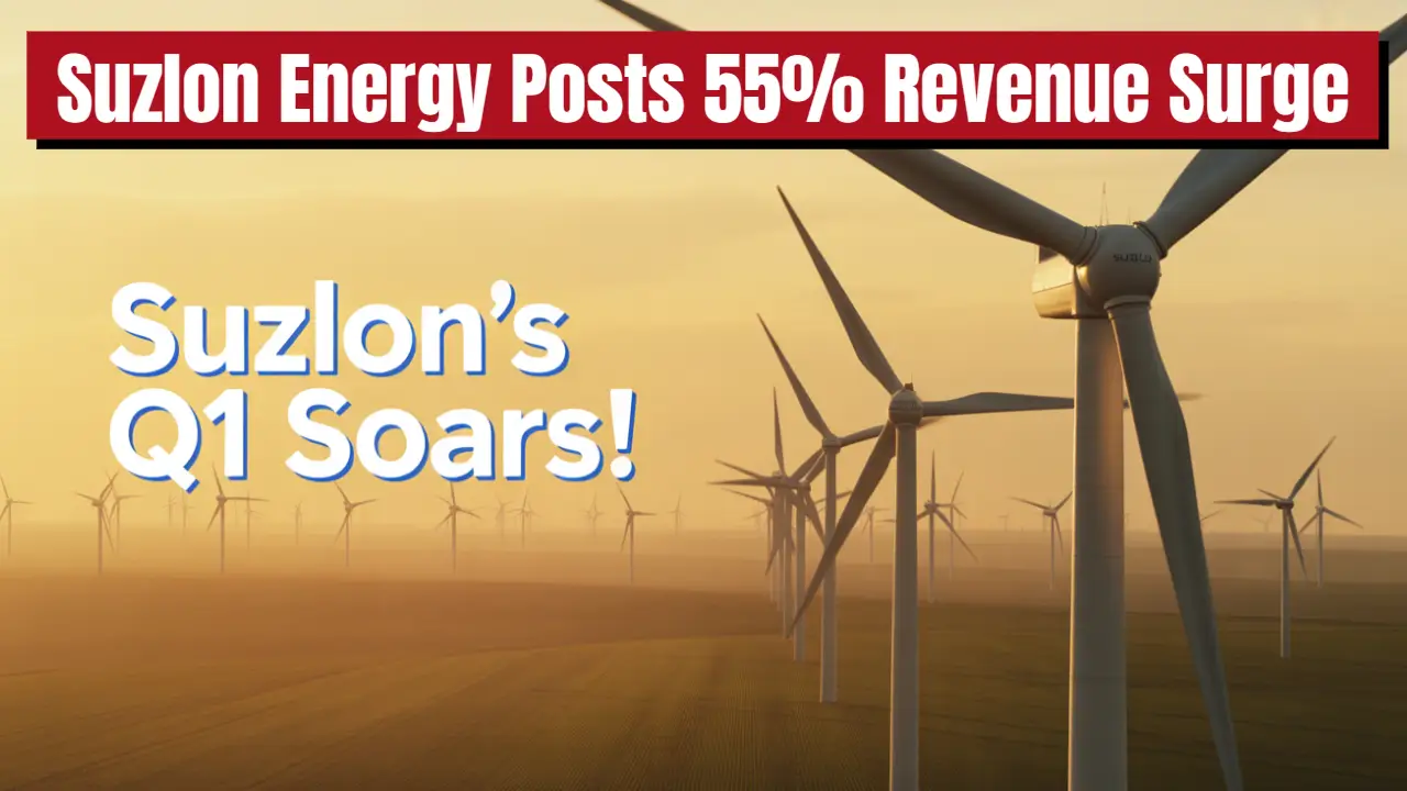 Suzlon Energy Posts 55% Revenue Surge – Here’s Why the Stock Is Falling ...
